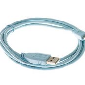 Cisco Console Cable 6 ft with USB Type A and Mini-B CAB-Console-USB ...